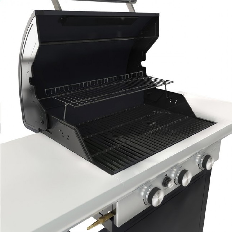 Barbecook - BARBECUE A GAS SPRING 3112 - 3 FUOCHI CON CAPPA FORNO